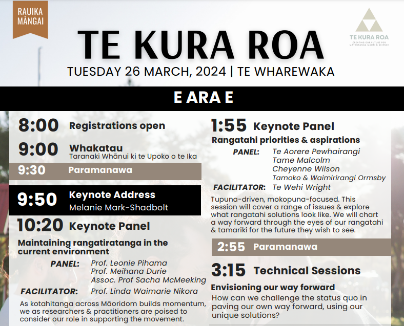 Te Kura Roa Resources – Rauika Māngai